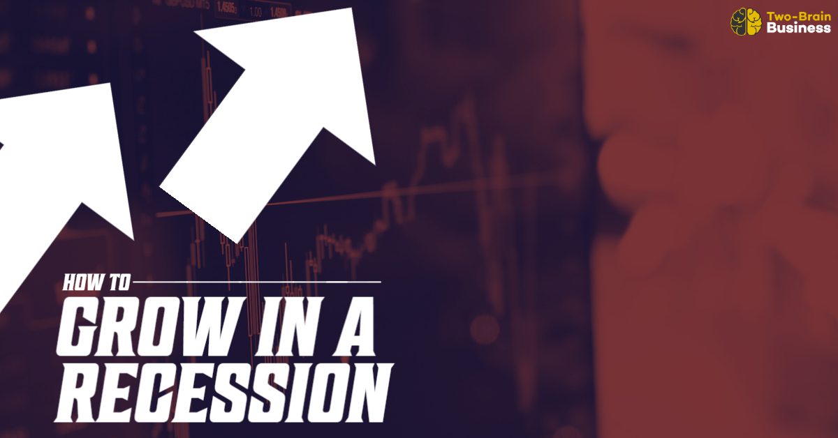 How to Grow in a Recession - Two-Brain Business